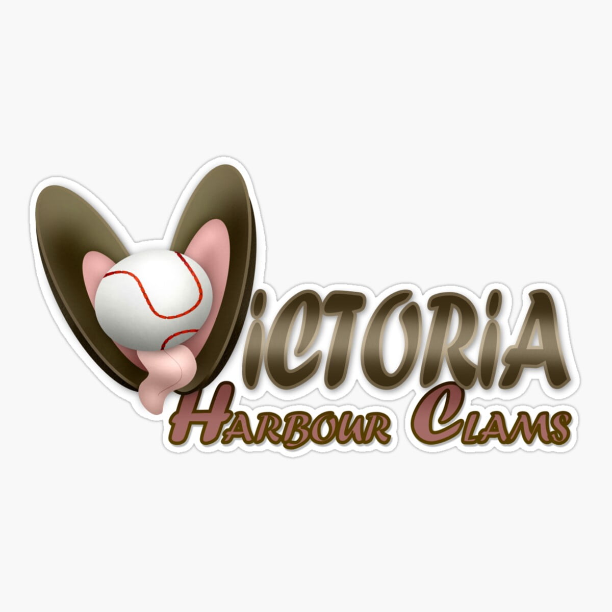 Stickly Victoria Harbour Calms Sticker, Phone Decal Water Bottle ...