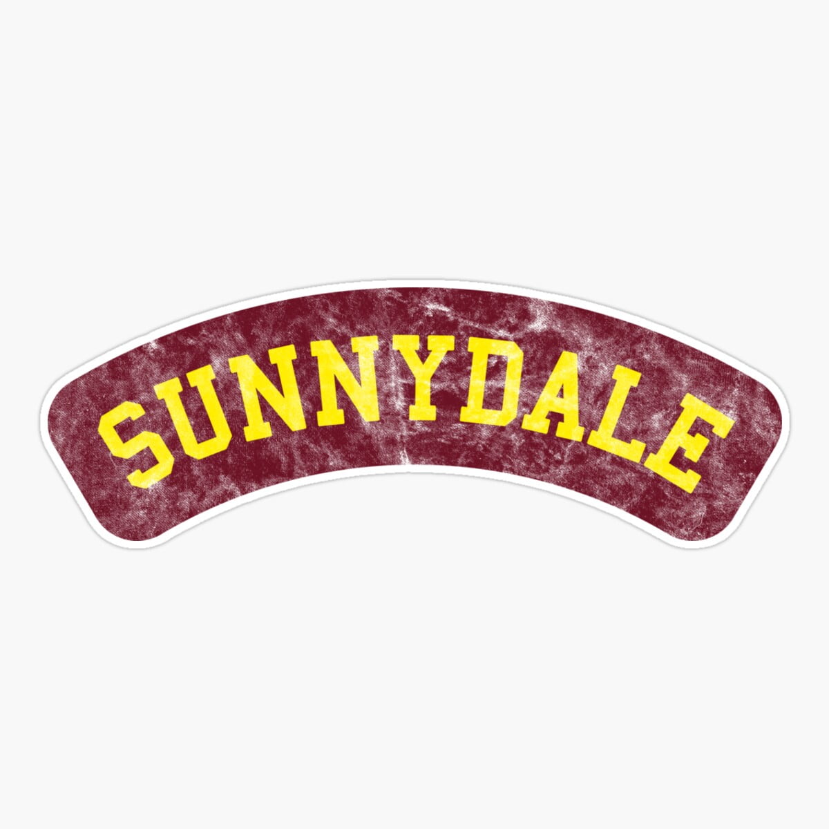 Stickly Vintage Sunnydale High School - Buffy Sticker, Phone Decal ...