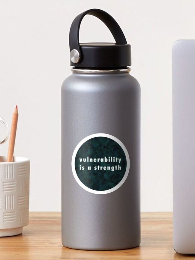 Stickly Vulnerability Is A Strength Dbt Affirmation Sticker, Phone ...