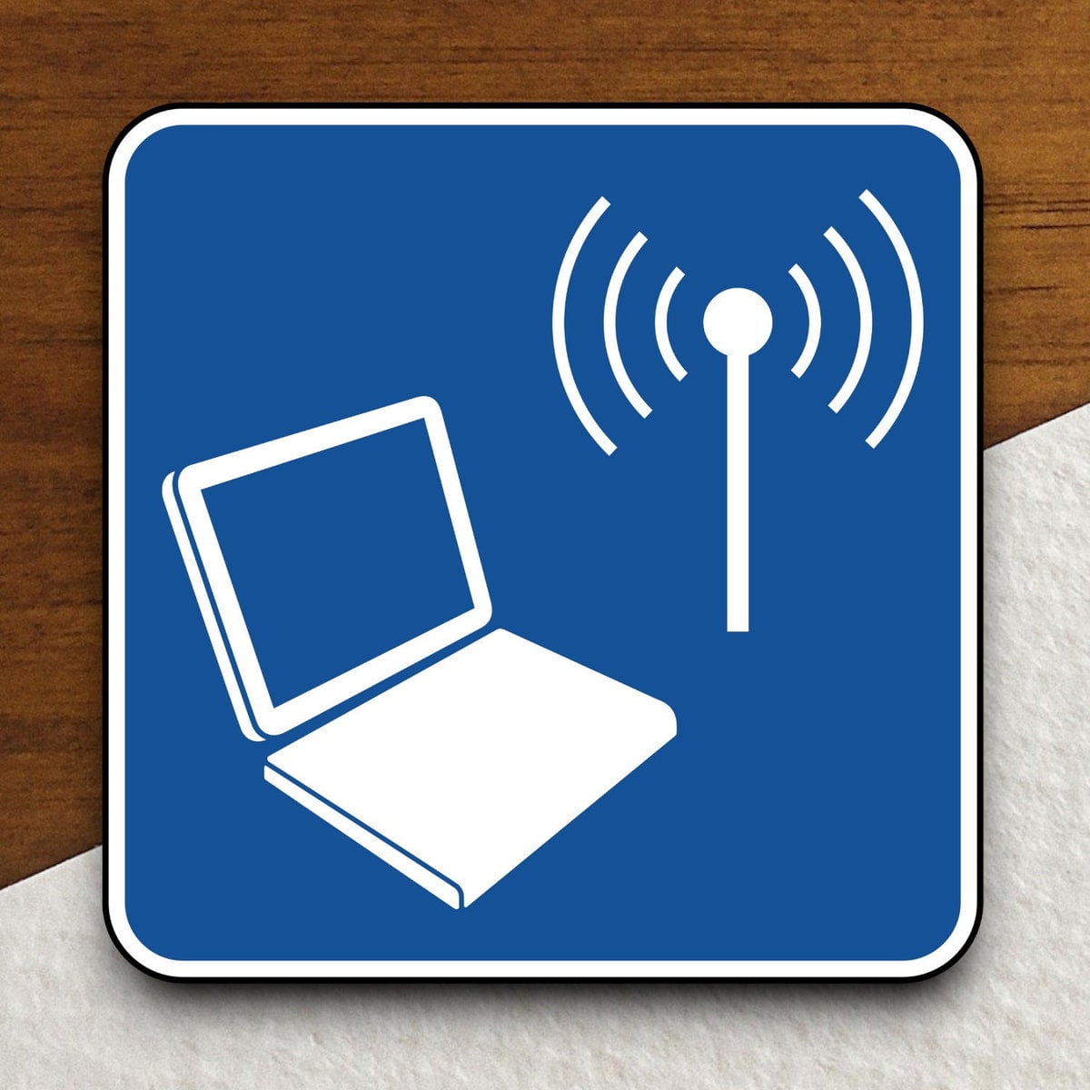 Stickly Wireless Internet Road Sign Stickers, Traffic Sticker, Road ...