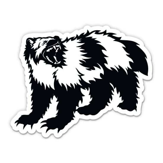 Stickly Wolverine Sticker Laptop Sticker Vinyl for Car, Phone, Water ...