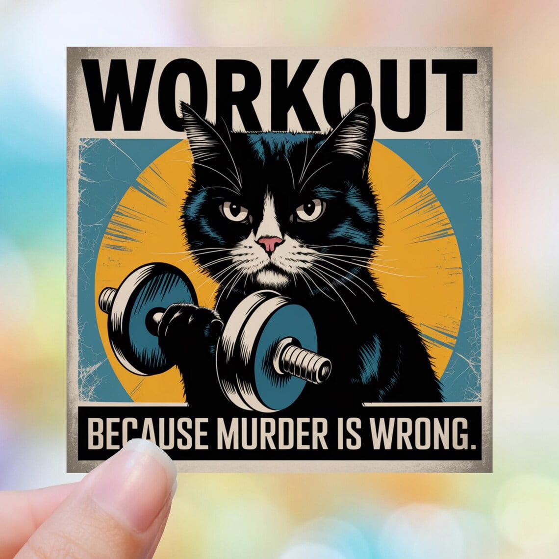 Stickly Work Out Because Murder is Wrong, er, Black Cat er, Gyms er ...