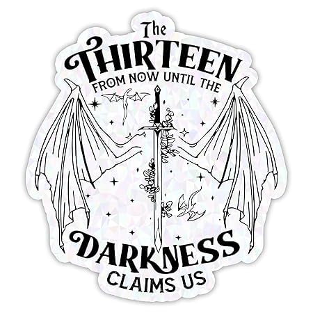 Stickly from Now Until The Darkness Claims Us Sticker Throne of Glass ...