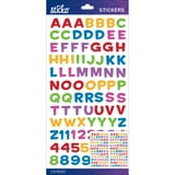 Sticko Alphabet Stickers-Multi Metallic Funhouse Small - Walmart.com