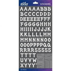 Shop Small Letter and Alphabet Stickers for Crafts and DIY Projects