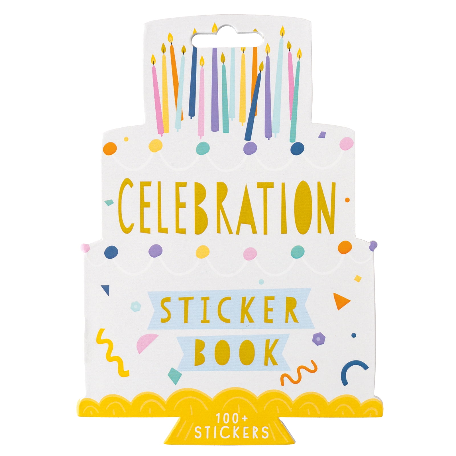 Sticko Multicolor Celebrate Sticker Book, 100 Stickers - Walmart.com