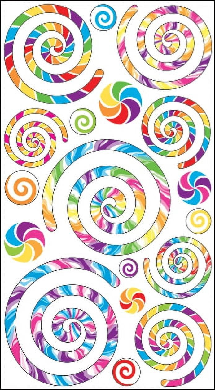 Sticko Swirls and Twirls Stickers - Walmart.com
