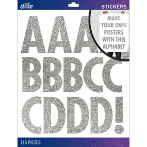 Extra Large Alphabet Stickers