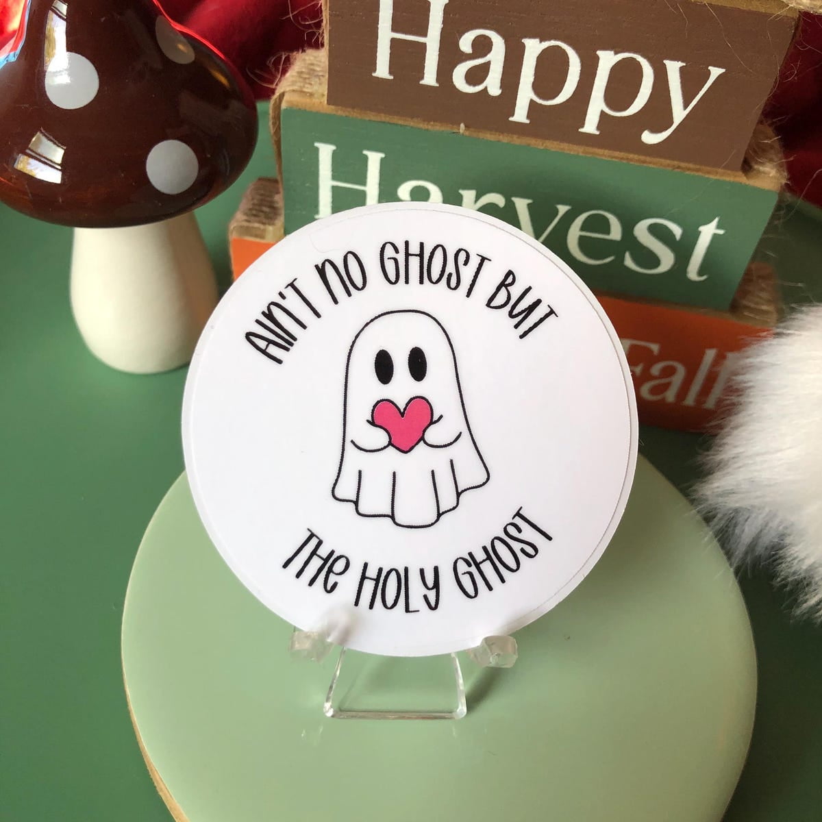 Stickology Ain’t no ghost but the Holy Ghost sticker Laptop decal decal ...