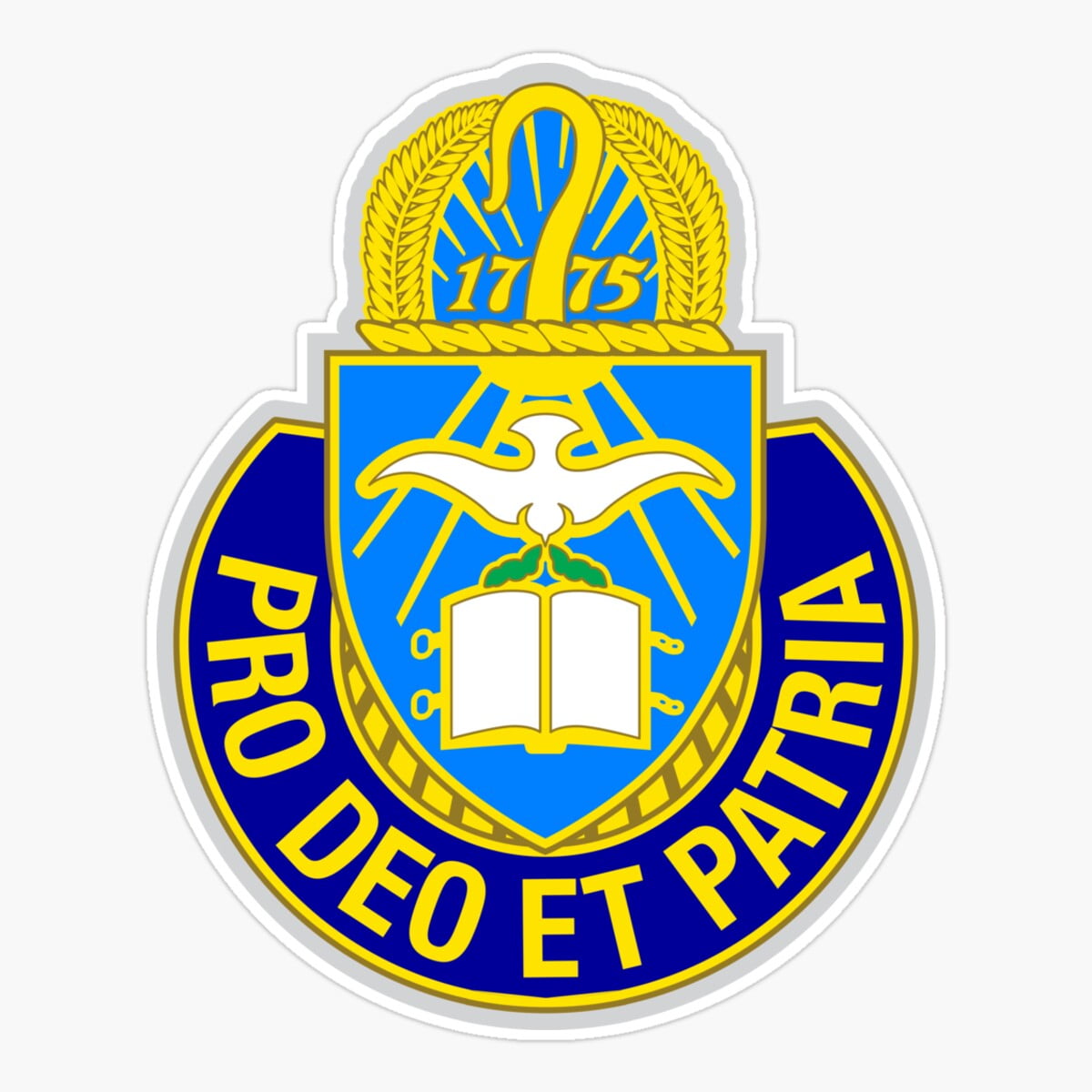 Stickology Army Chaplain Corps Regimental Crest Sticker, Phone Decal ...