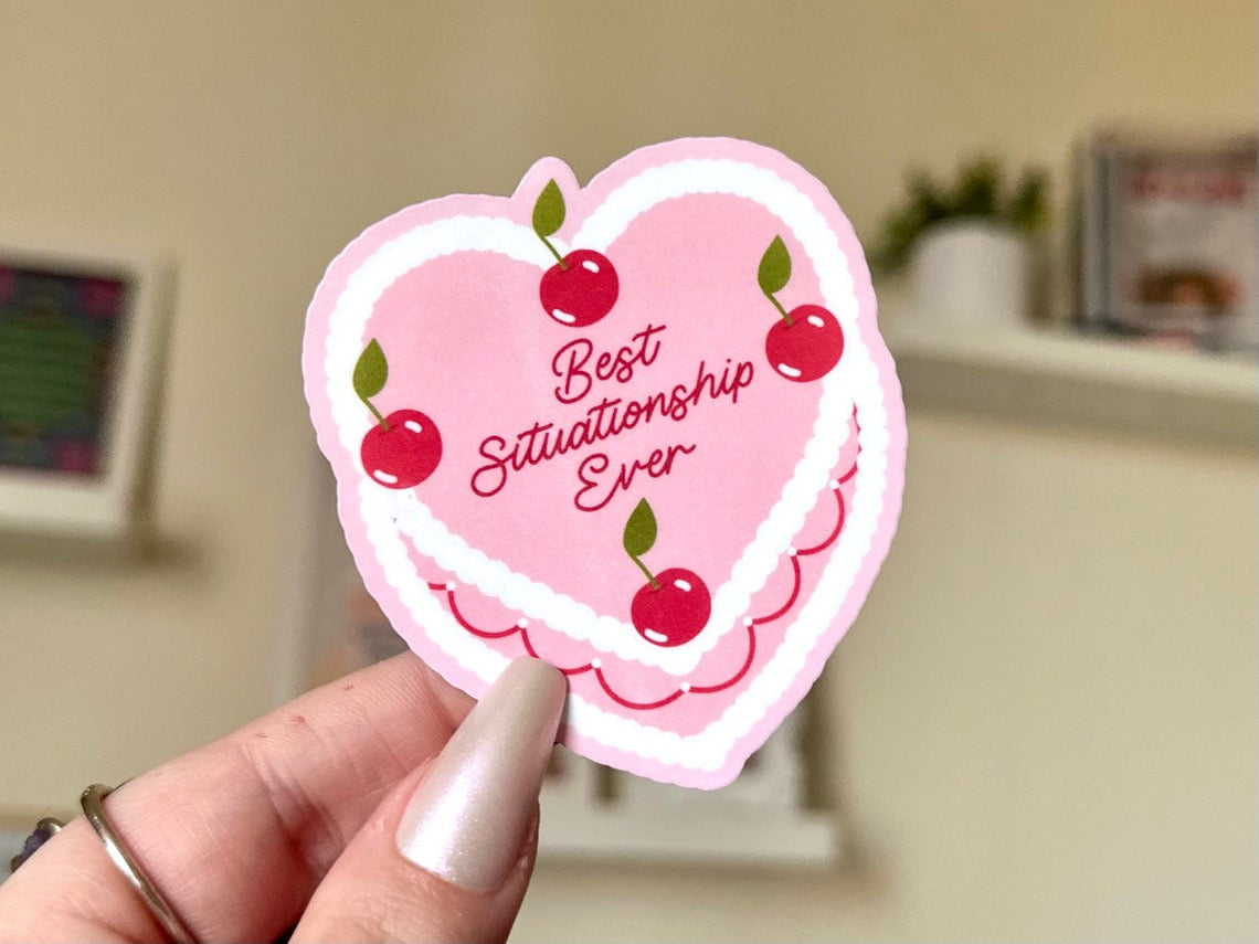 Stickology Best Situationship Ever Waterproof er, Funny Gifts for ...