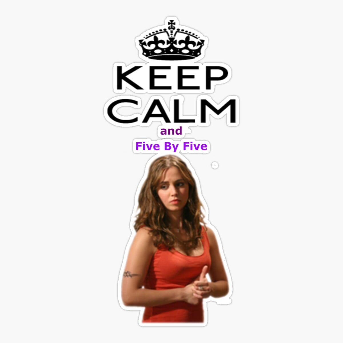 Stickology Buffy Faith Eliza Dushku Sticker, Phone Decal Water Bottle ...