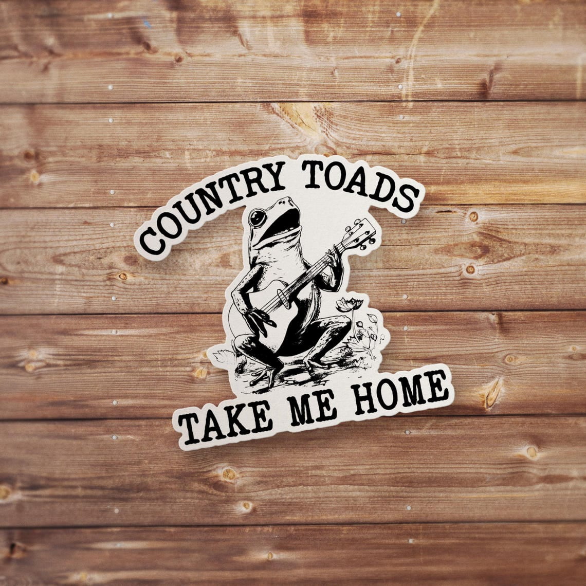 Stickology Country Toads , Funny er, Funny Decal For Water Bottles ...