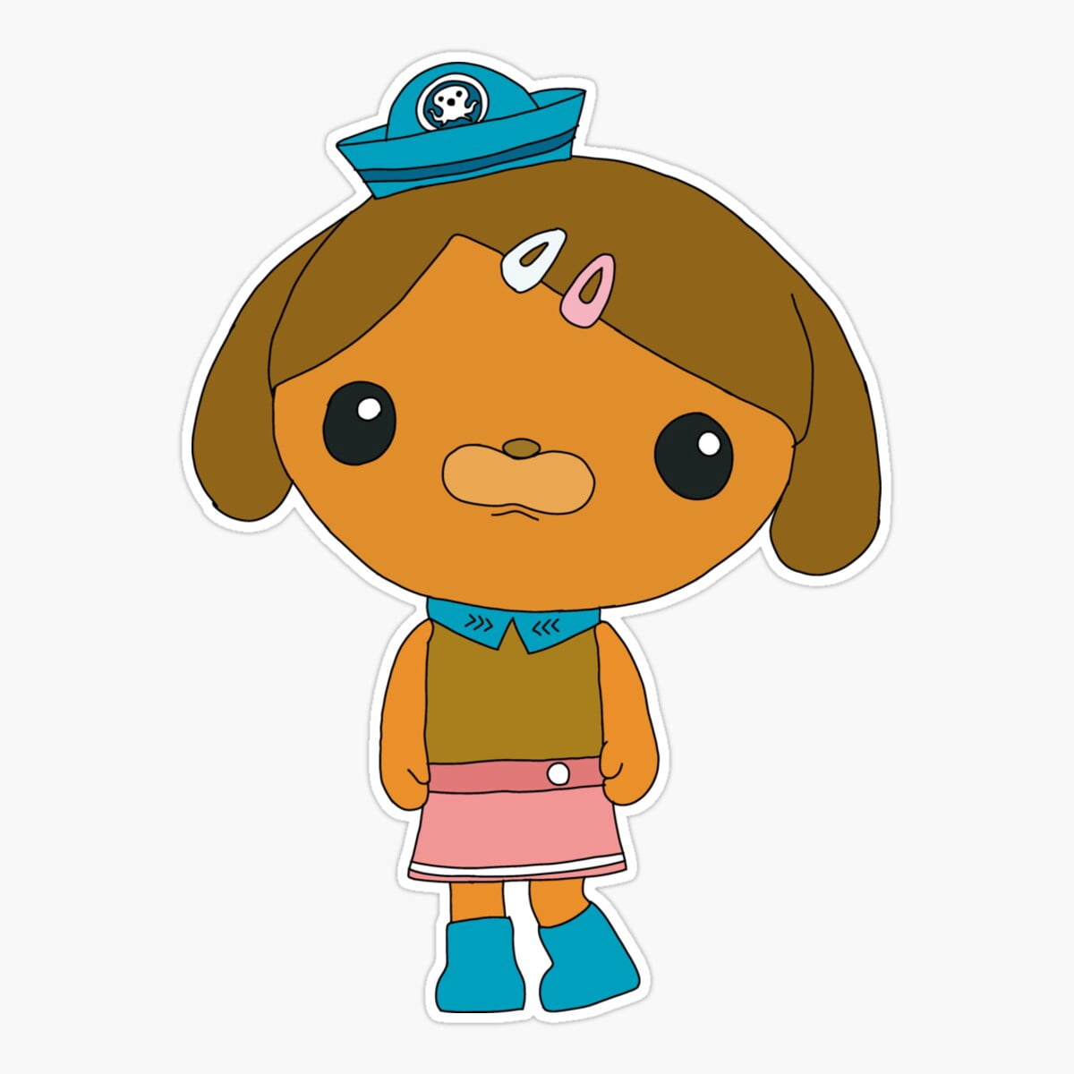 Stickology Dashi - Octonauts Sticker, Phone Decal Water Bottle Stickers ...