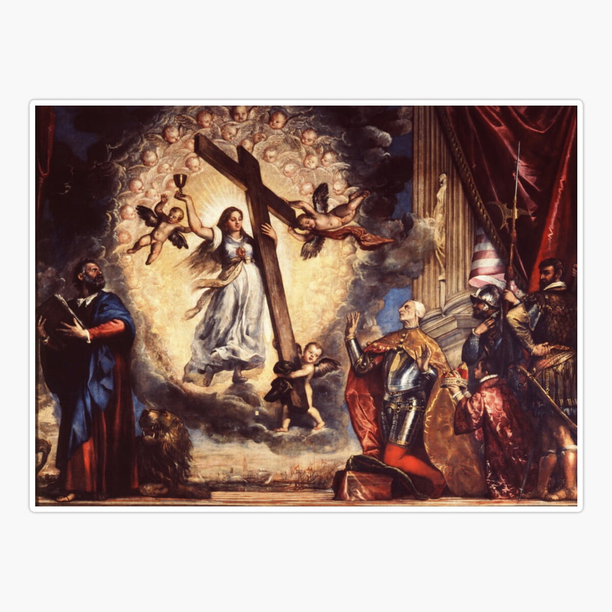 Stickology Doge Antonio Grimani In Front Of The Figure Of Faith By ...