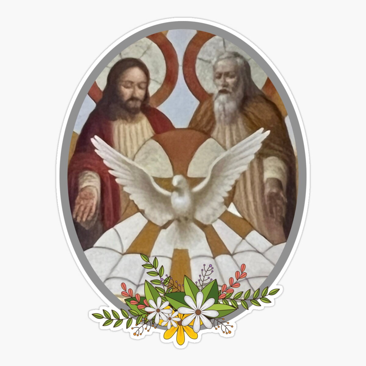 Stickology The Holy Trinity: God The Father, God The Son, And God The ...