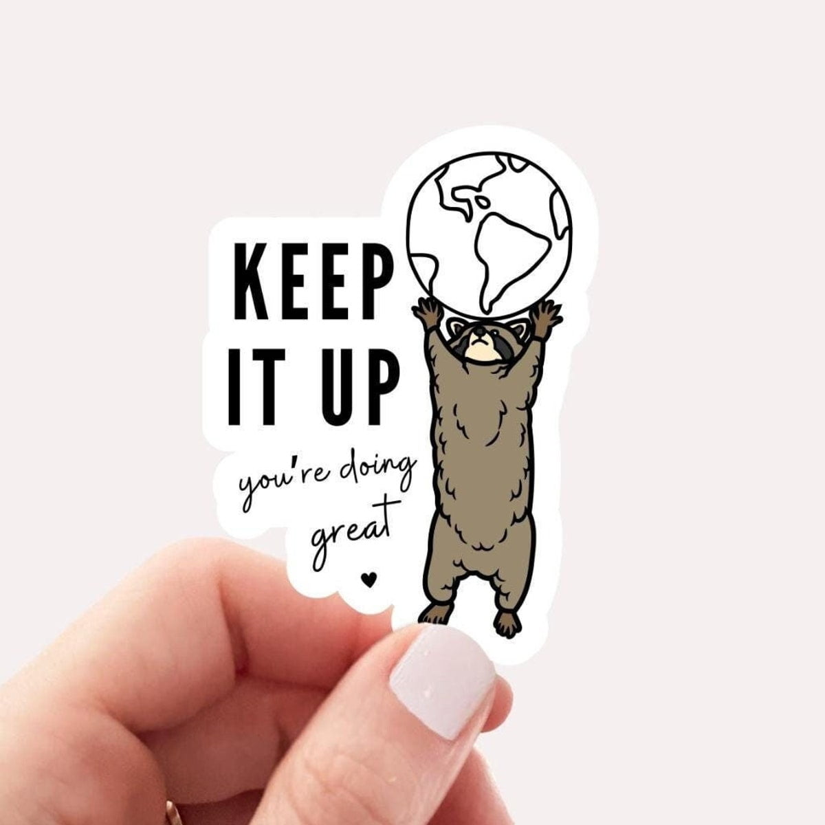 Stickology Keep It Up Motivational Sticker, Encouragement Stickers ...