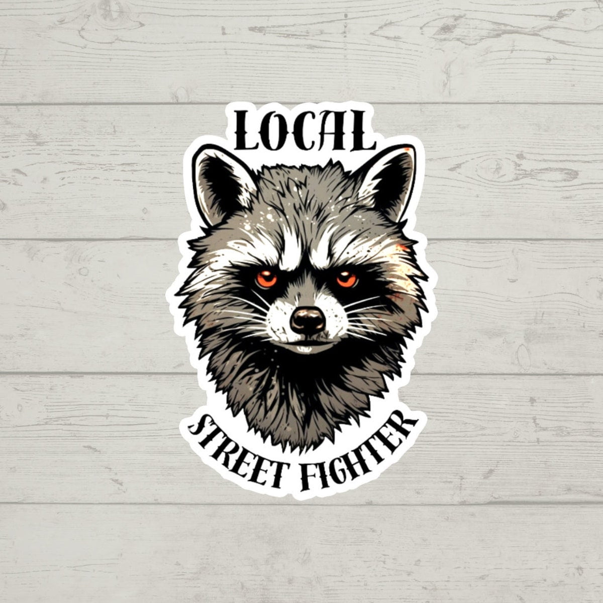 Stickology Local Street Fighter sticker waterproof glossy vinyl sticker ...