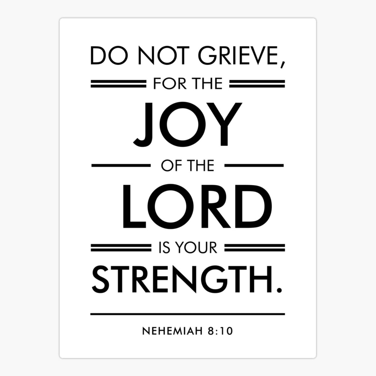 Stickology Nehemiah 8-10 - Spiritual Wall Art - Bible Verses Art ...