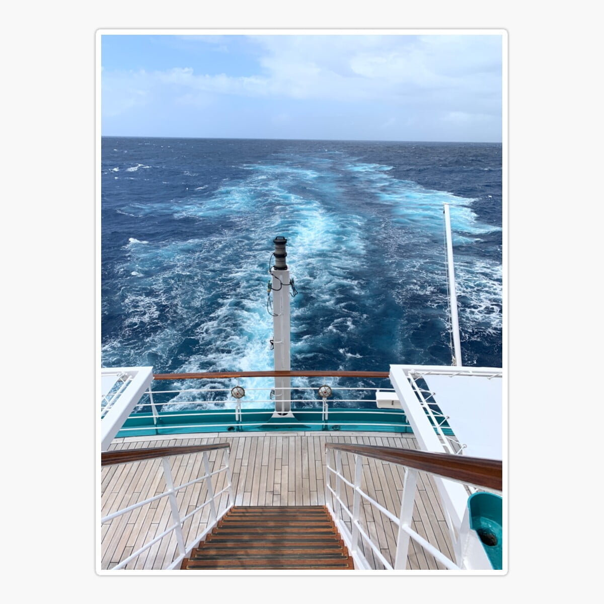 Stickology Ocean Cruise- Semester At Sea Sticker, Phone Decal Water ...