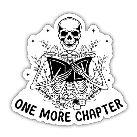 Stickology One More Chapter Sticker, Skeleton Stickers, Water Assistant ...