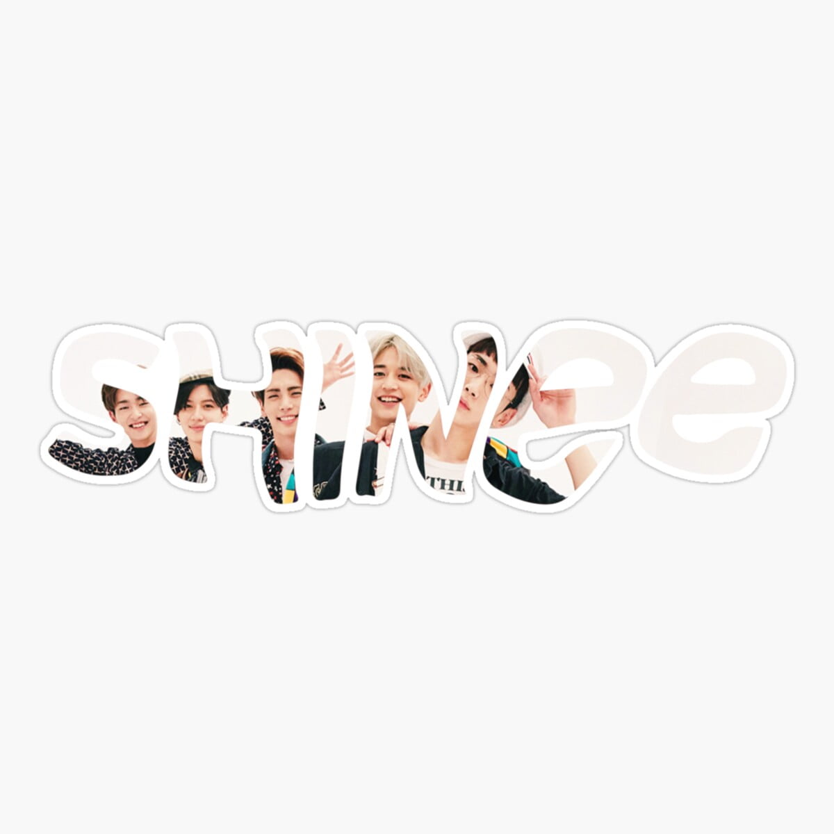Stickology Shinee - 1Of1 Logo Sticker, Phone Decal Water Bottle ...