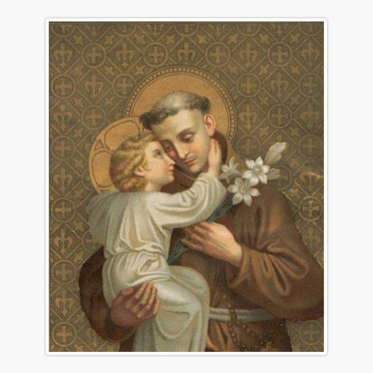 Stickology St. Anthony Of Padua, Saint Anthony, San Antonio, António De ...