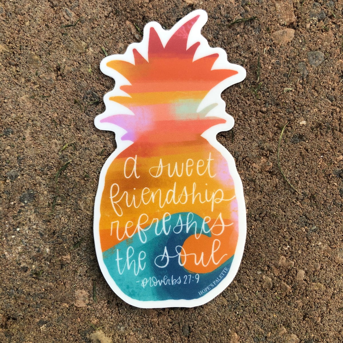 Stickology Sweet Friendship Refreshes the Soul Waterproof Sticker ...