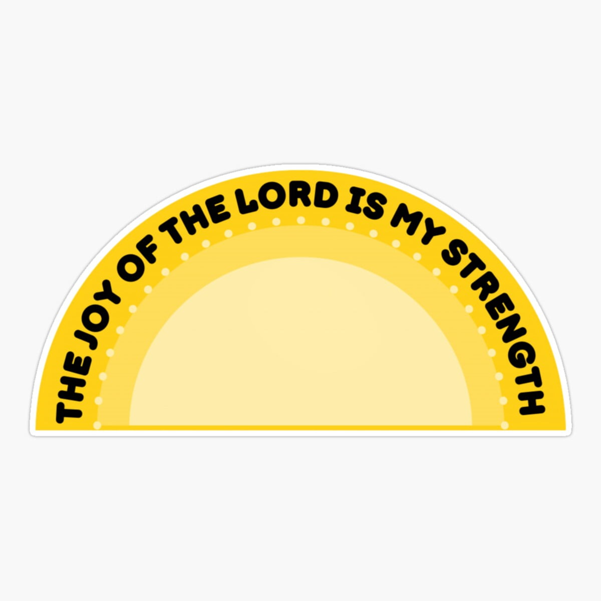 Stickology The Joy Of The Lord Is My Strength Sticker, Phone Decal ...