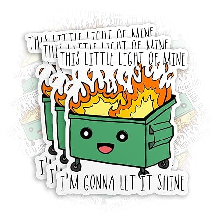 Stickology This Little Light of Mine I'm Gonna Let It Shine Sticker ...