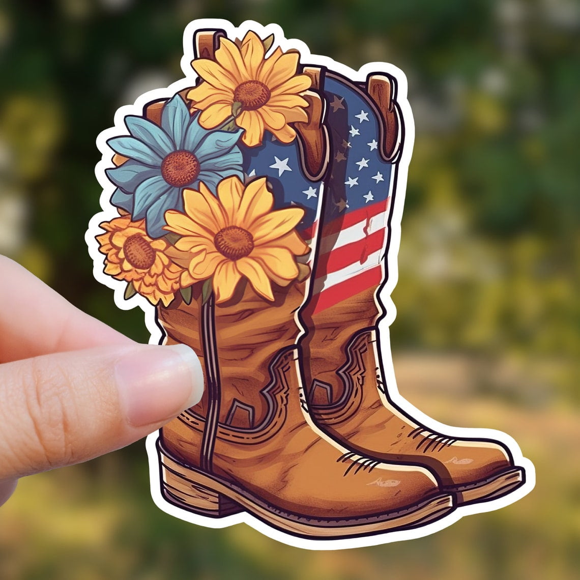 Stickology Western Boots er, Carter ers, Country Music Decal, Concert ...