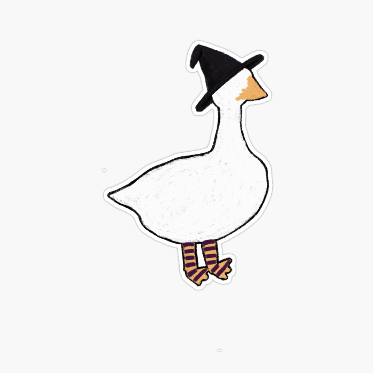 Stickology Witch Goose Sticker, Phone Decal Water Bottle Stickers Car ...