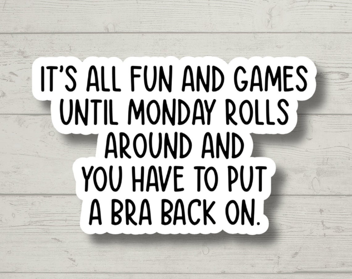 Stickology bra back on funny er, laptop ers, funny ers, best friend ...