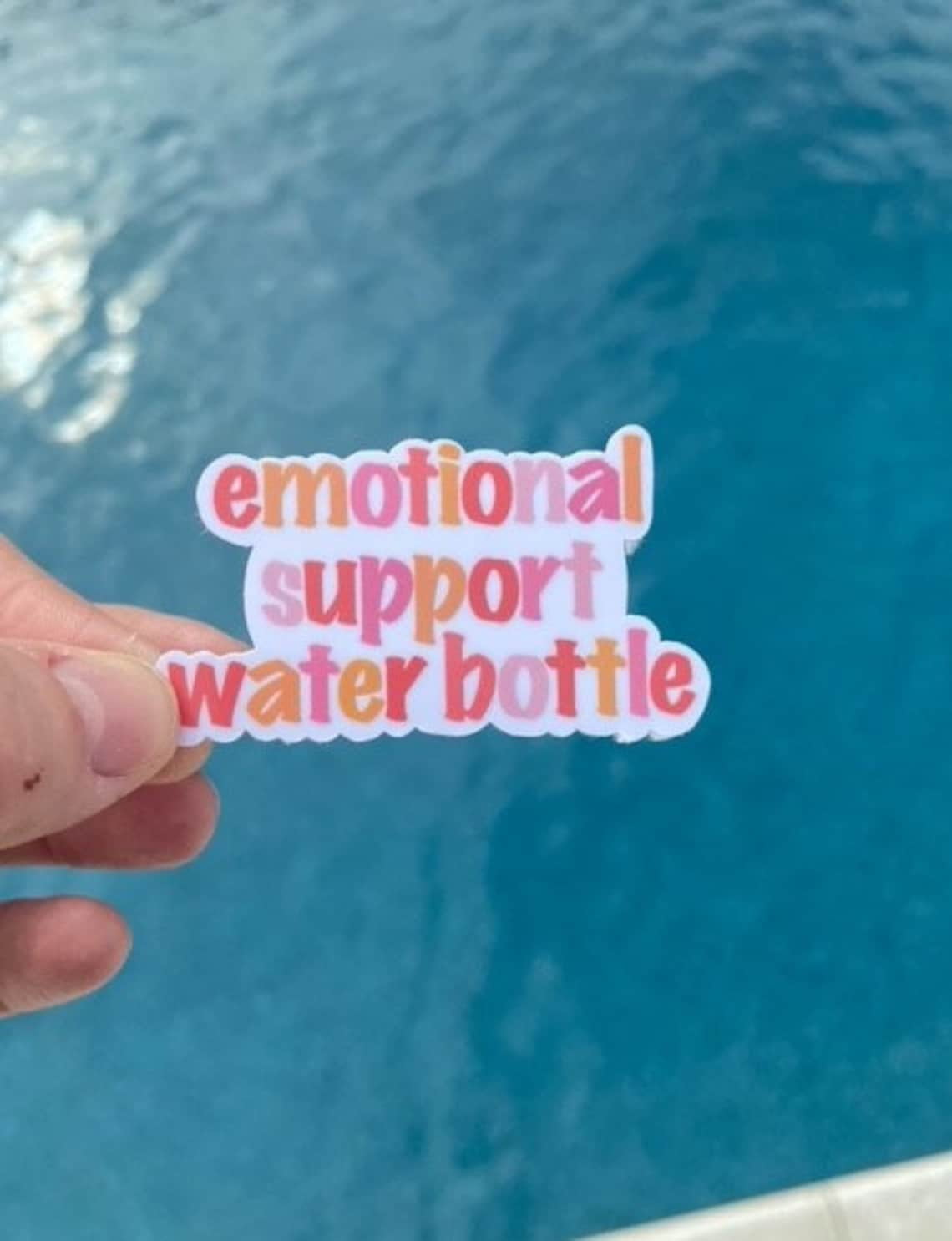 Stickology emotional support water bottle ers | Laptop er Aesthetic ers ...