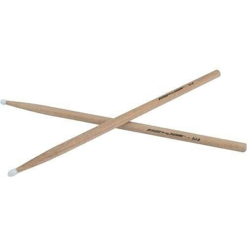 Sticks By The Pound Model STP-2BN 2b Imported Oak Nylon Tip Drumsticks ...