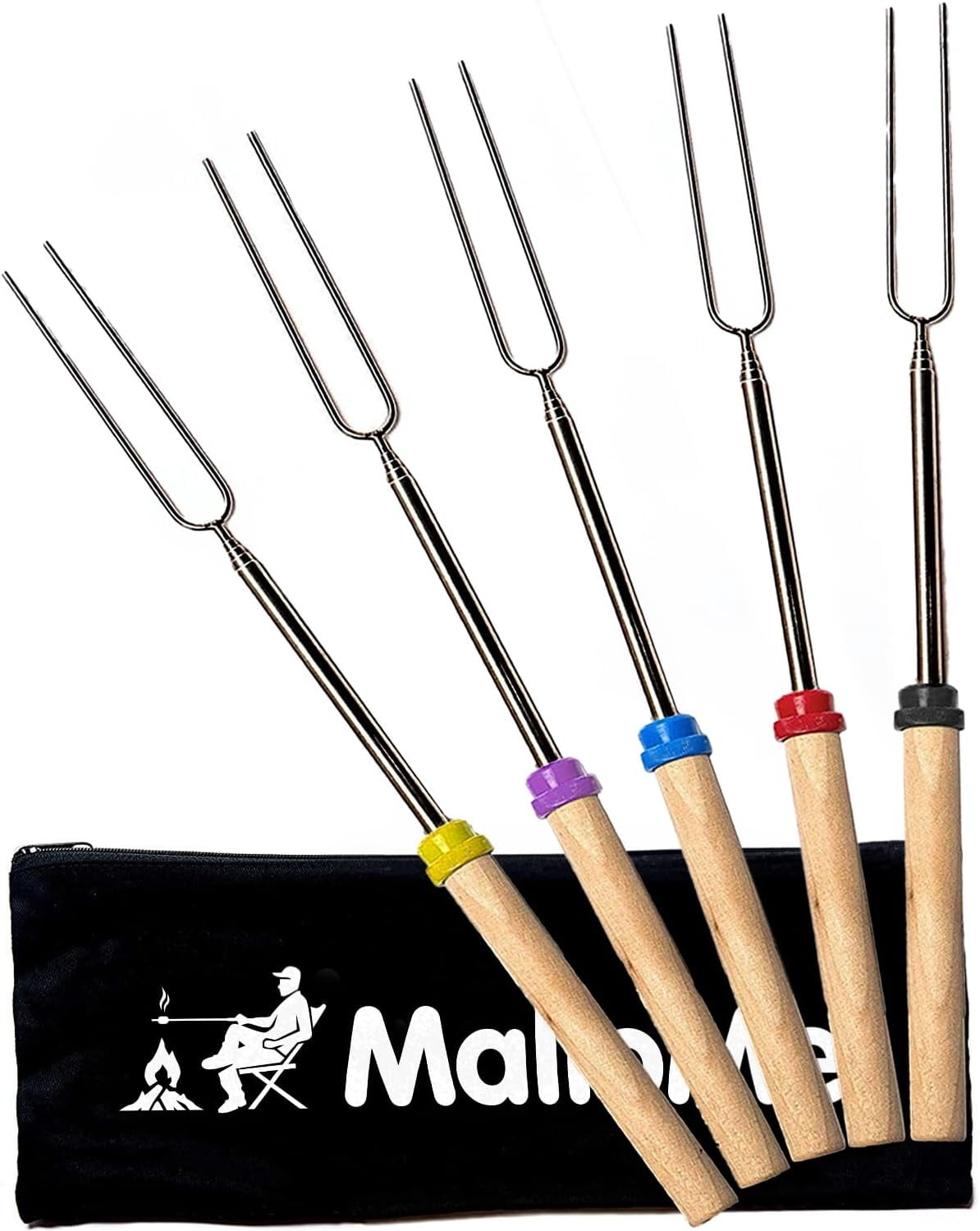 Sticks For Fire Pit Long - Marshmallow Roasting Sticks Kit - Skewers ...