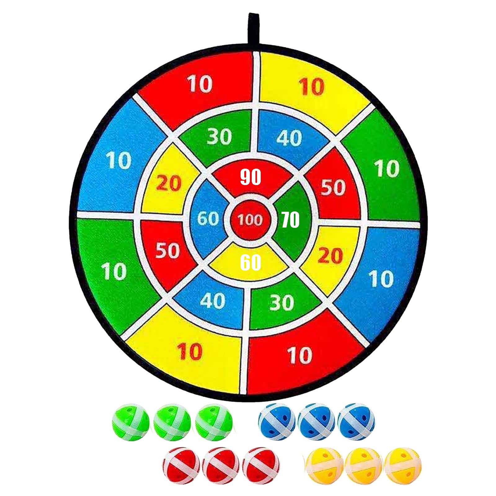 Sticky Balls for Fabric Dart Board, Dart Hook and Loop Balls with ...