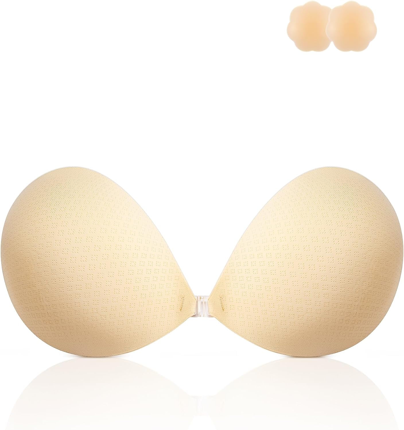 Sticky Bra Strapless Bra Push up Invisible Breathable Self Adhesive Bra ...