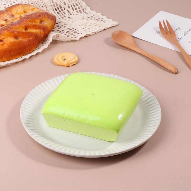 Sticky Bread Squishy,Sticky Toast Squishy,Toast Sliced Bread Stress Toy ...