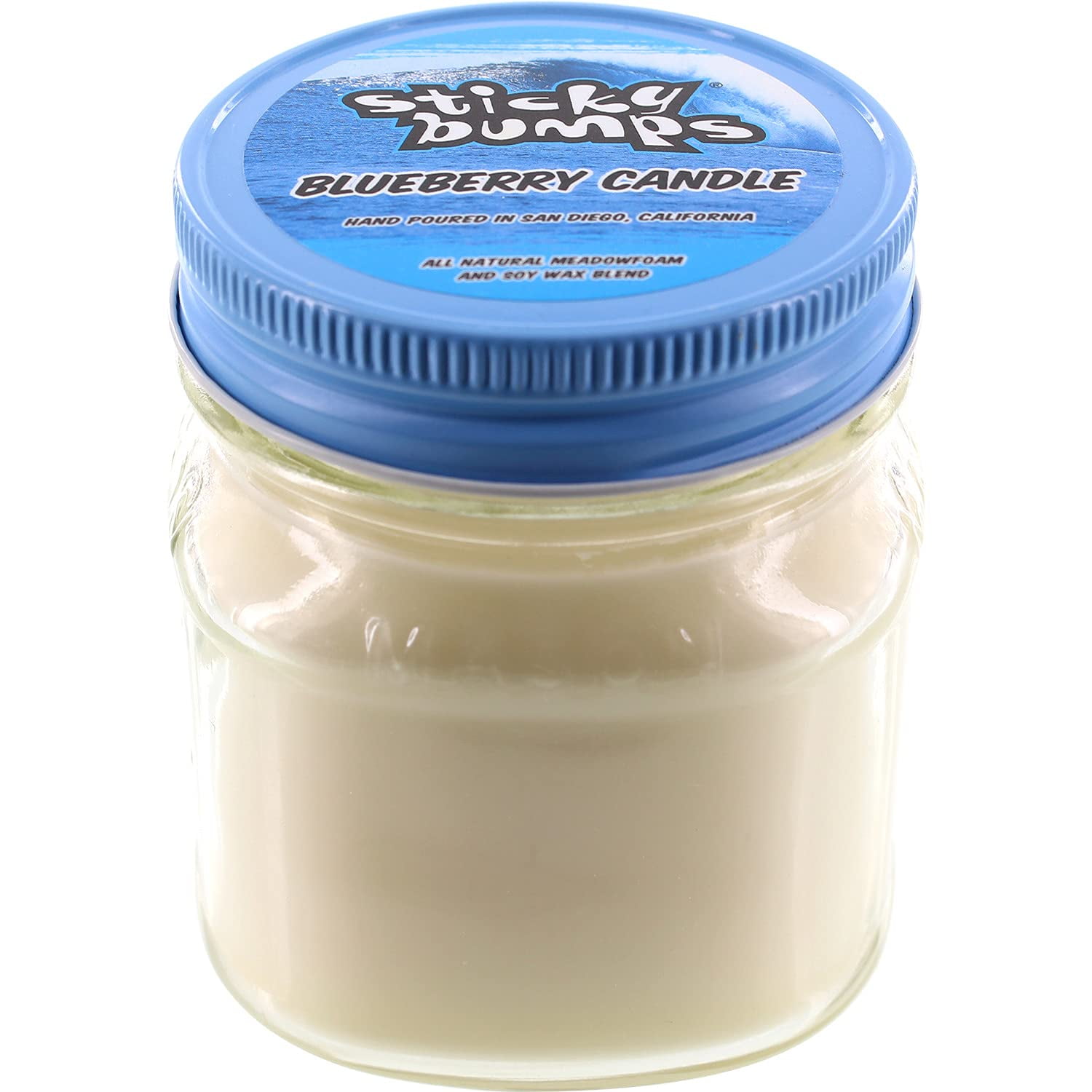 Sticky Bumps Candle 7oz Glass Blueberry - Walmart.com