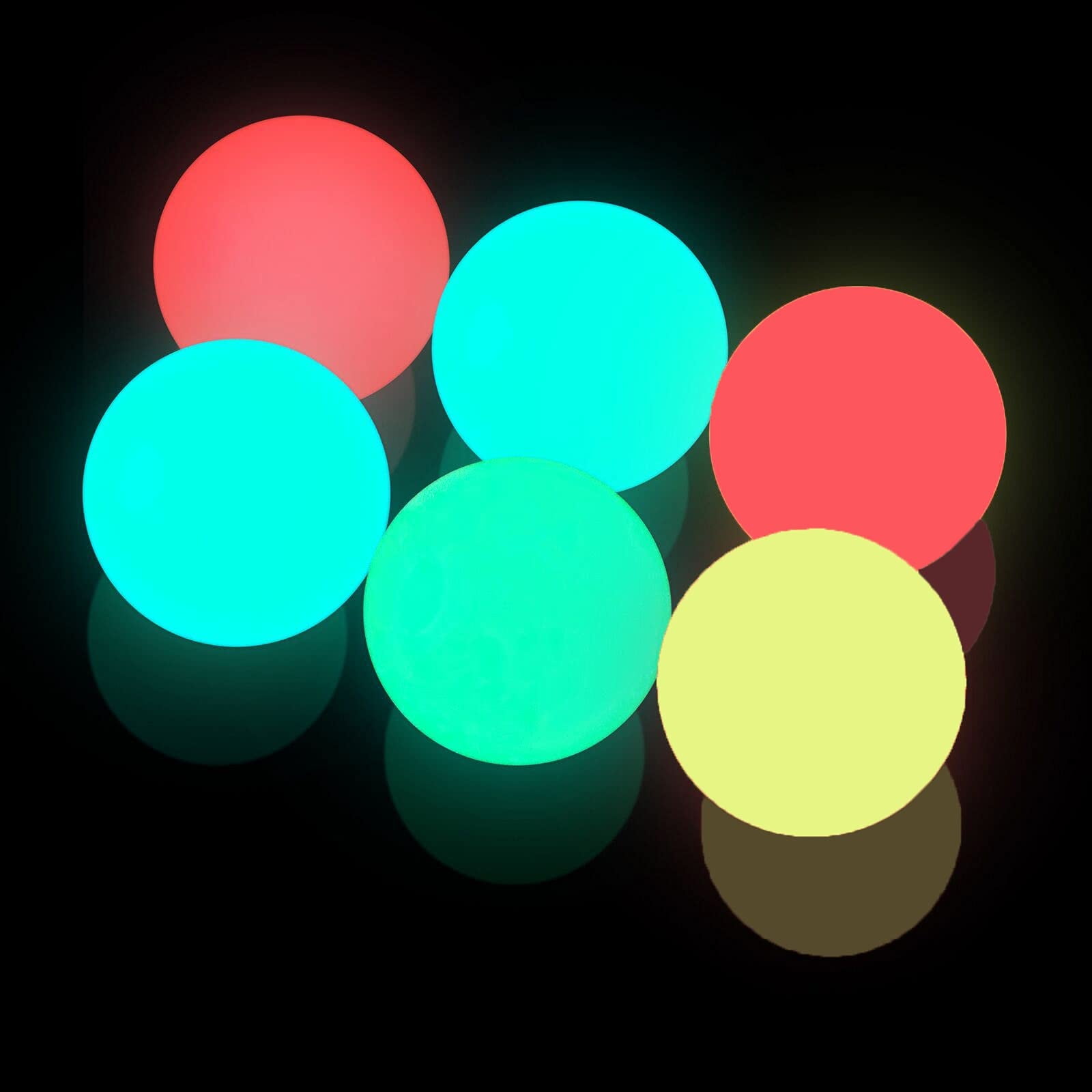 Sticky Ceiling Balls, Sticky Balls for Ceiling, Stress Relief Glow Toys ...