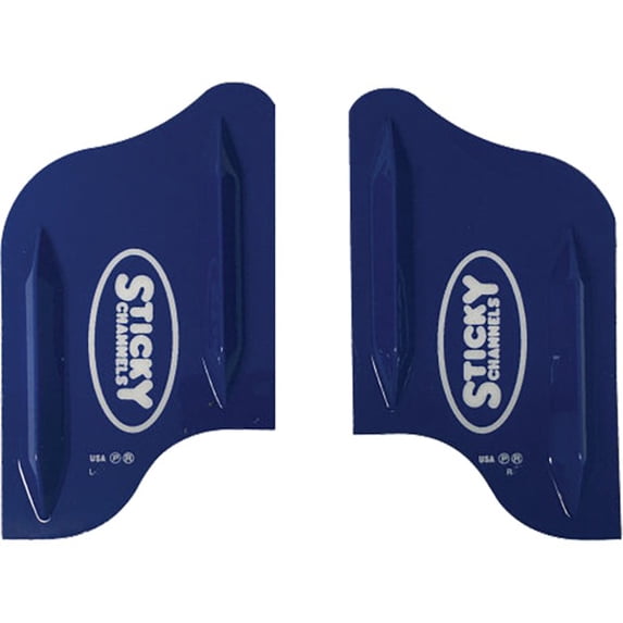 Sticky Channels Mini 2" Blue Hydro-dynamic Channels for Surfboards ...