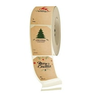 Big Dot of Happiness Jolly Santa Claus - Large Christmas Sticker Gift ...