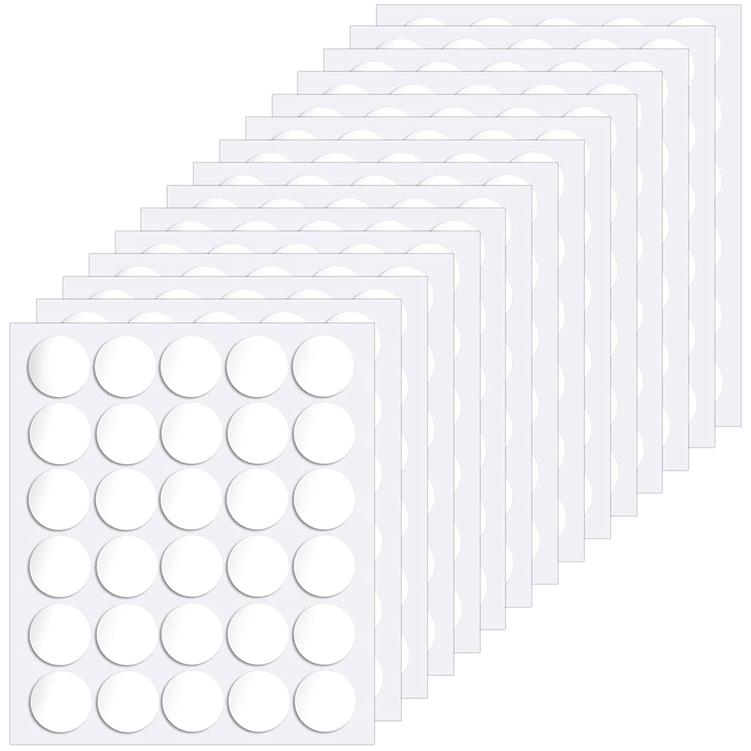 Strong Adhesive For Posters Balloons 96-Pack Clear Removable Glue Dots ...