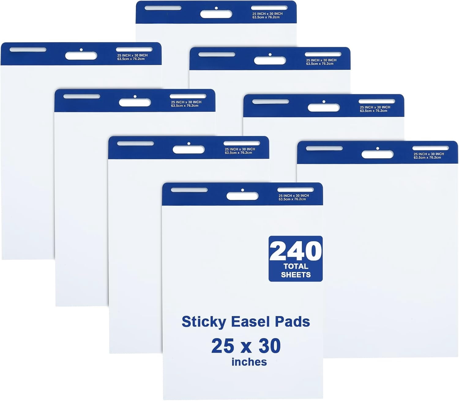 Sticky Easel Pad, 25 x 30 Inches Flip Chart Paper for Teachers, Large ...