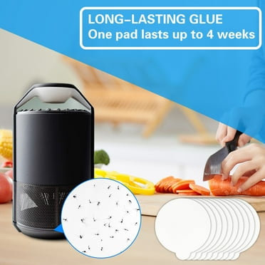 JIEYAN 4 Rolls Sticky Fly Paper, Indoor Hanging Pest Catcher Trap to ...