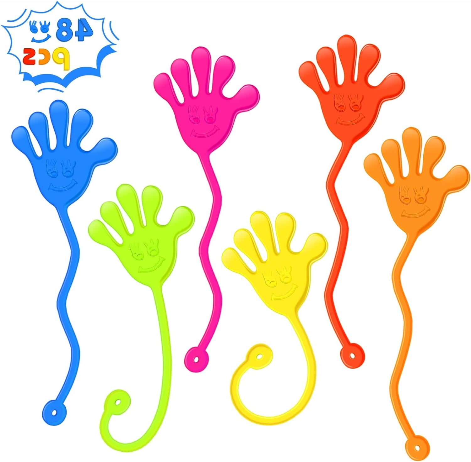 Sticky Hands Bulk Party Favors for Kids Sticky Hand Toy Goodie Bag ...