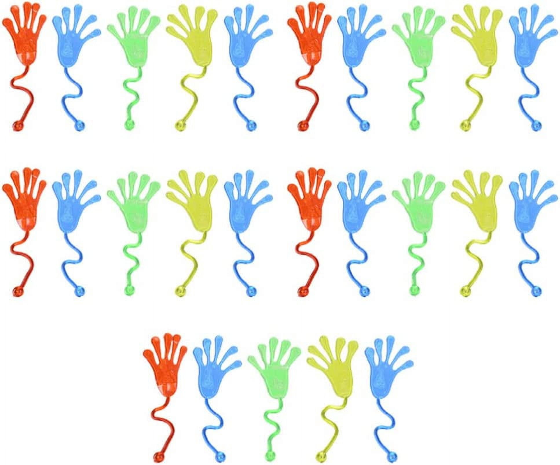 Sticky Hands Sticky Fingers Kids Party Favor Rubber Sticky Stretchy Toy ...