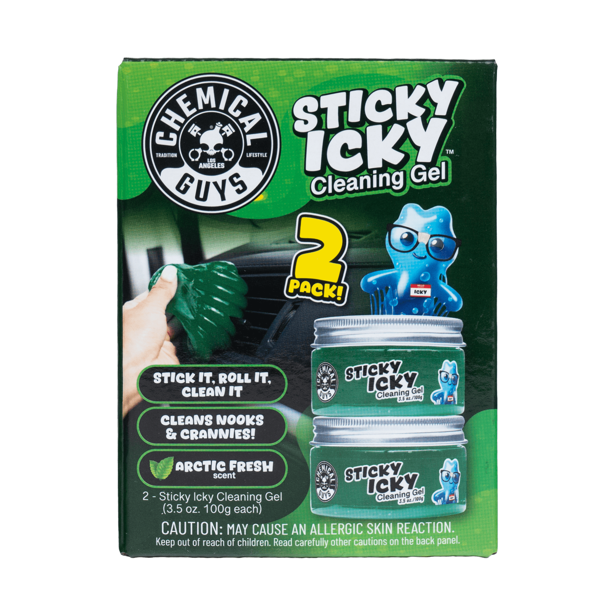 Sticky Icky Artic Fresh Scent (100g) - Walmart.com