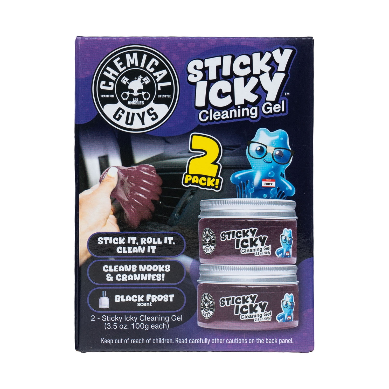 Chemical Guys Cleaning Jelly, Black Frost - Walmart.com